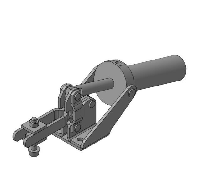 Пневматический прижим - Чертежи, 3D Модели, Проекты, Машиностроение и ...