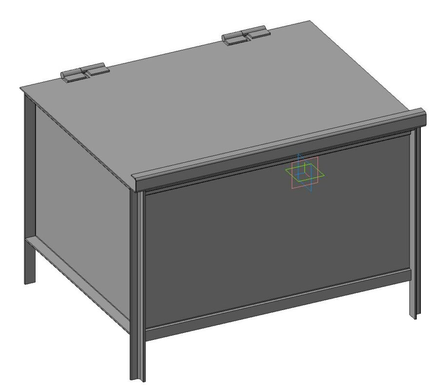 Контейнер для хранения ветоши - Чертежи, 3D Модели, Проекты ...