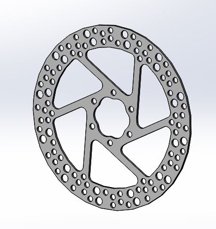 Тормозной диск (ротор) Shimano SM-RT26 6-Bolt 160 мм - Чертежи, 3D ...