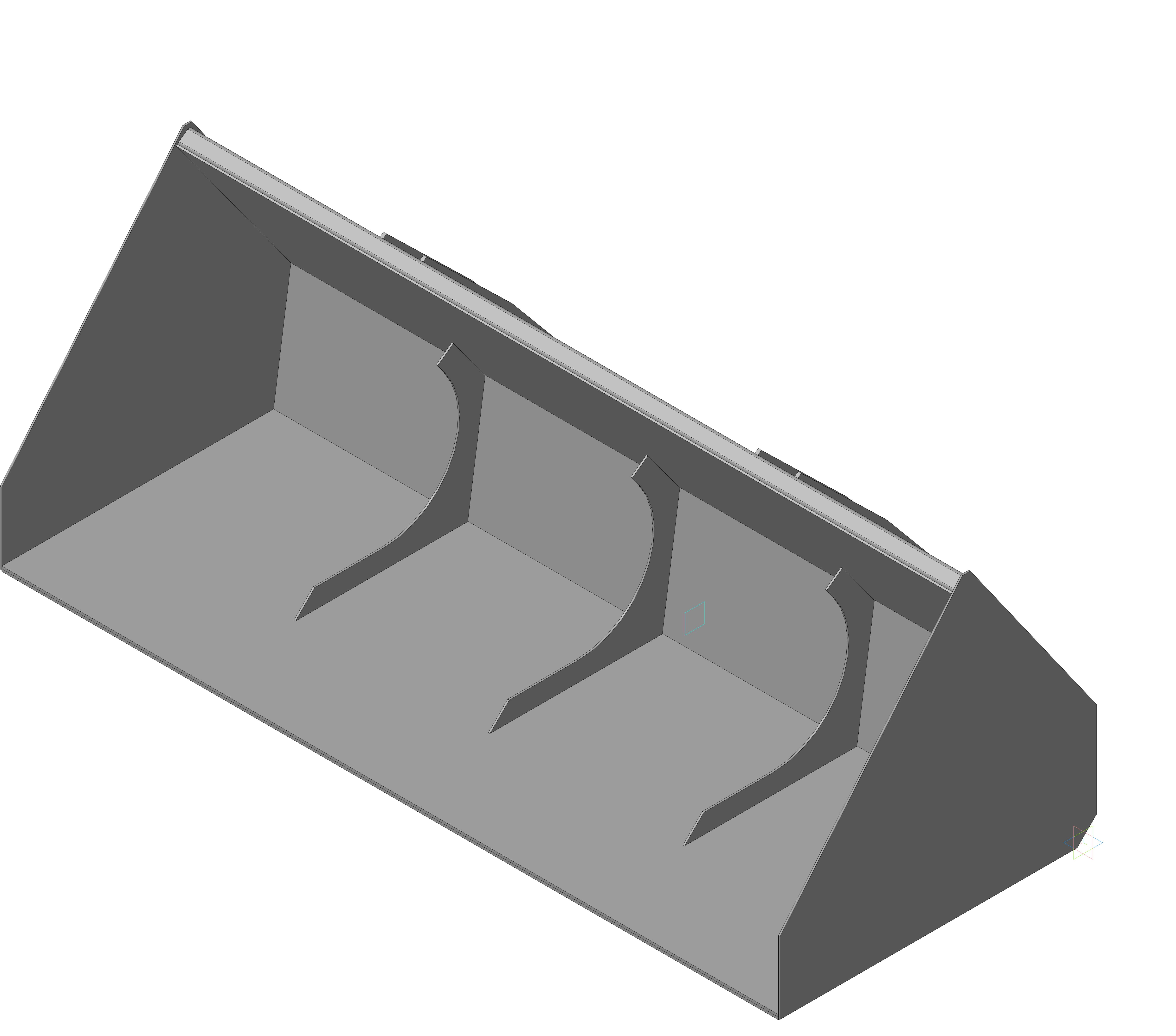 Ковш 0,8 м3 - Чертежи, 3D Модели, Проекты, Строительные, специальные и ...